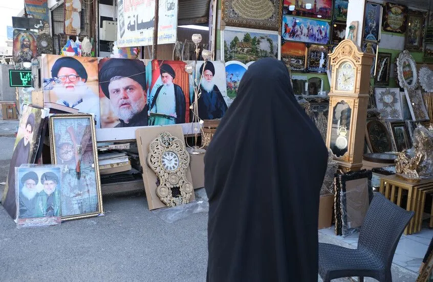 Supporters of Muqtada al-Sadr in Iraq are boycotting the vote in ...